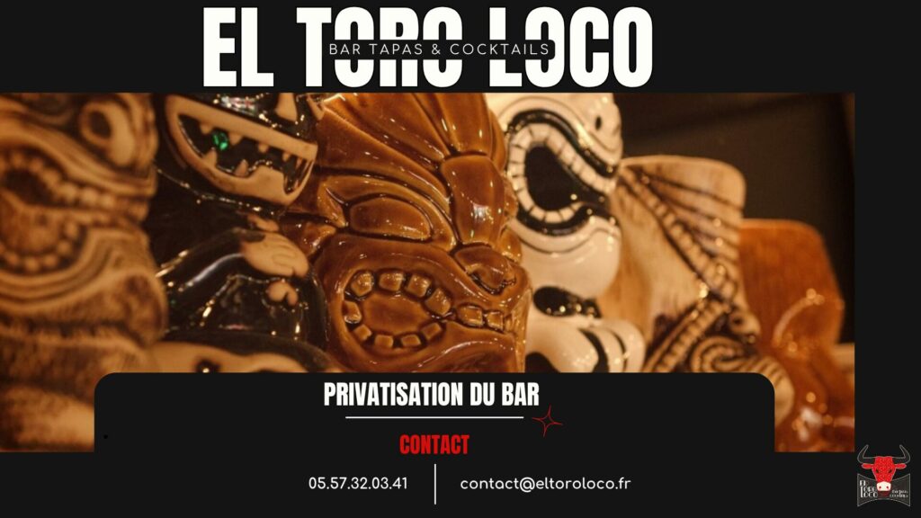 Privatisation - El Toro Loco - Bar à tapas et cocktails